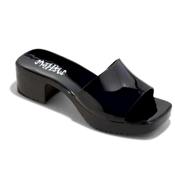 Mad Love | Shoes | Mad Love Womens Marni Jelly Slide Mule Heels | Poshmark